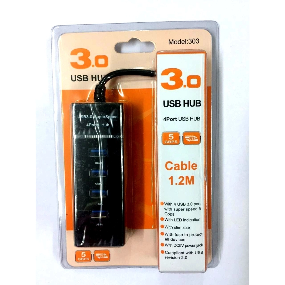 Usb Hub 3.0 4 port high speed Model-303 XL 5069