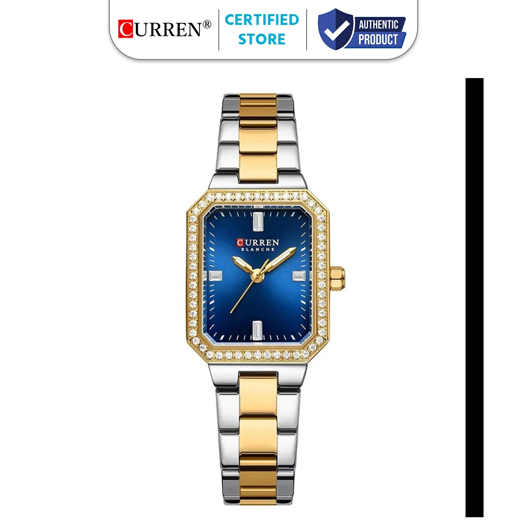 watch | CURREN 9102 Casual Quartz Stainless Steel Ladies Watch
