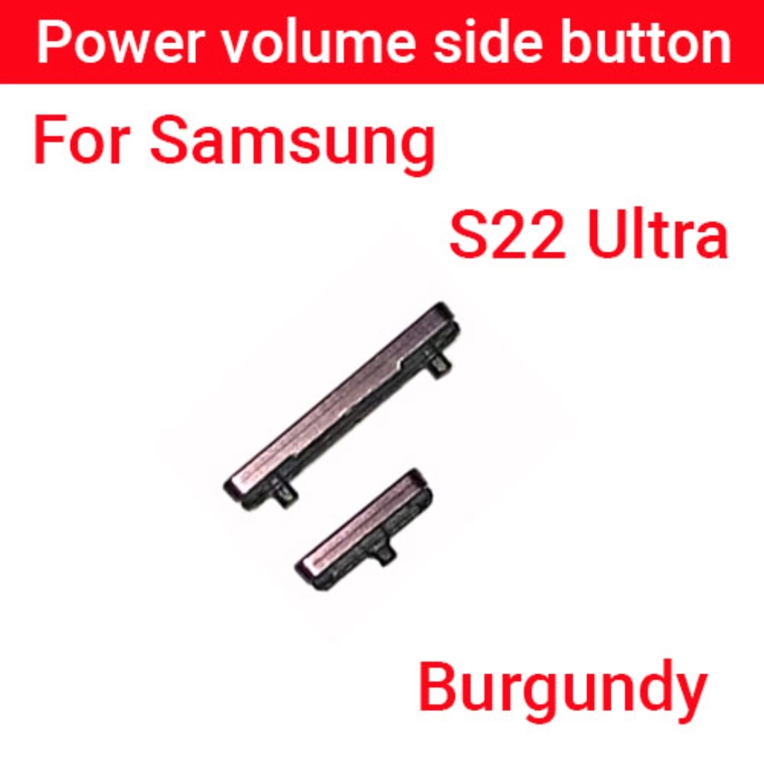 Power Volume Out Side Key Side Button For Samsung Galaxy S22 Ultra ...