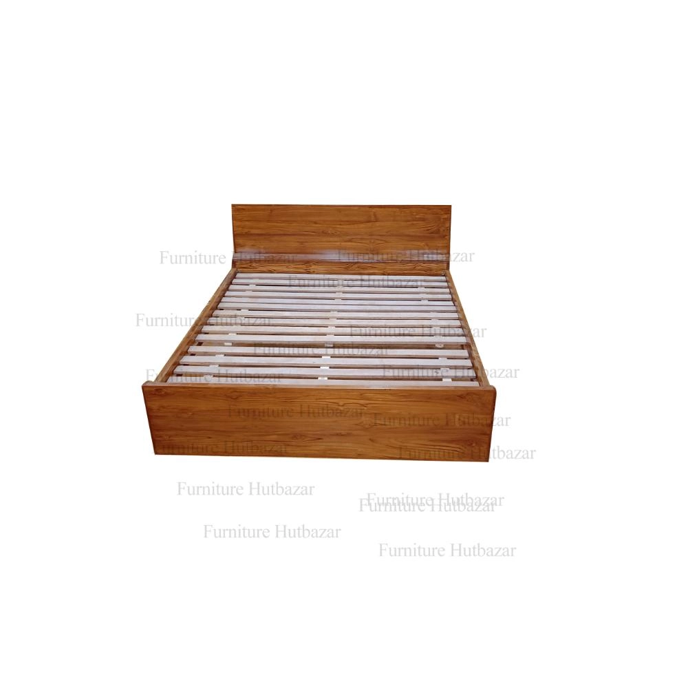 Solid Chittagong Segun Wood Bed B-746