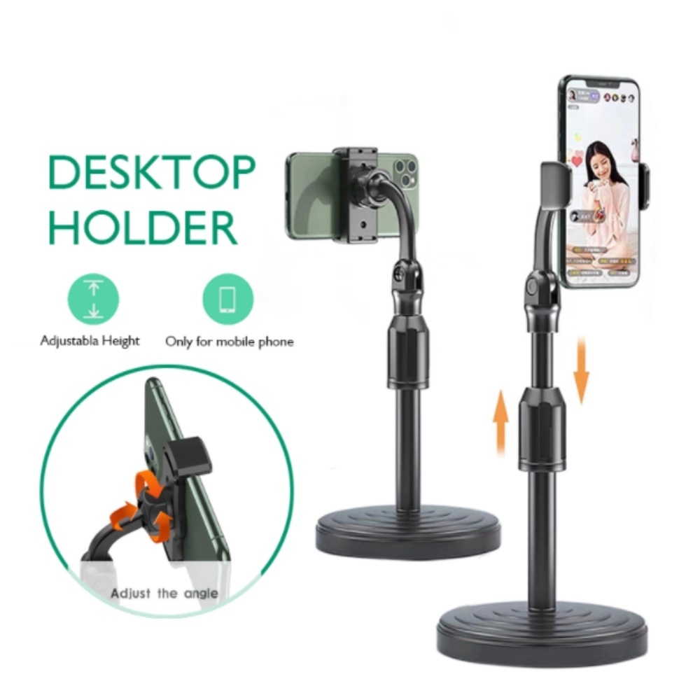 Mobile and Microphone Stand (Desktop Live Broadcasting Stand)