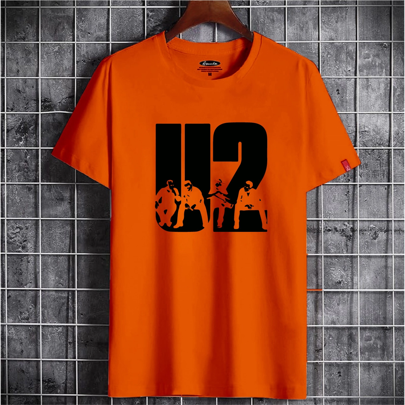 U2 Half Sleeve T-Shirt For men new off no brand - Soft and comfortabl