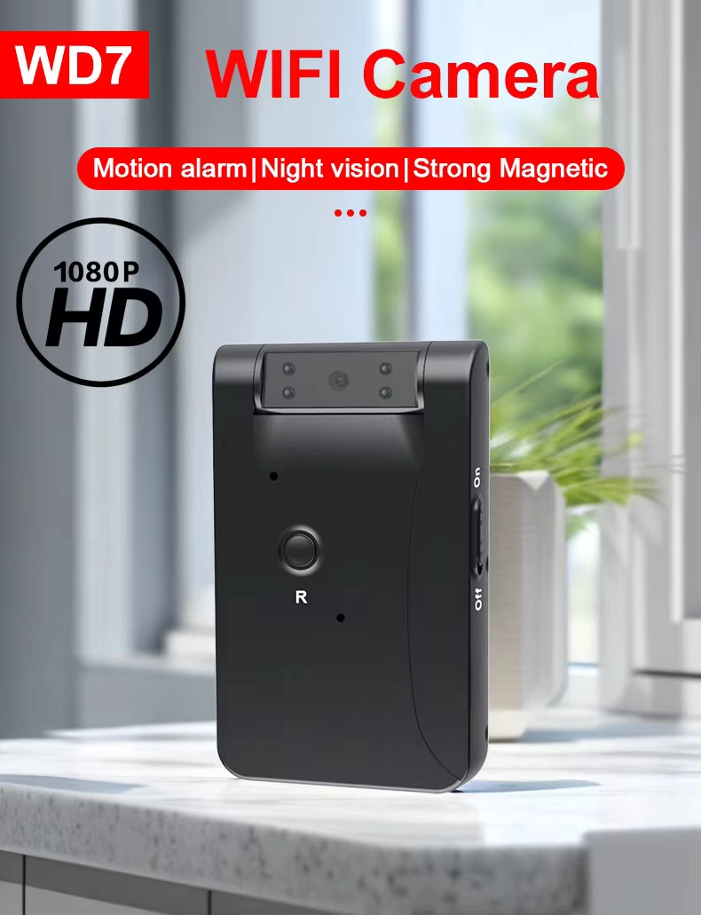 Mini Camcorder with Motion Detection and Night Vision, HD Camera ...