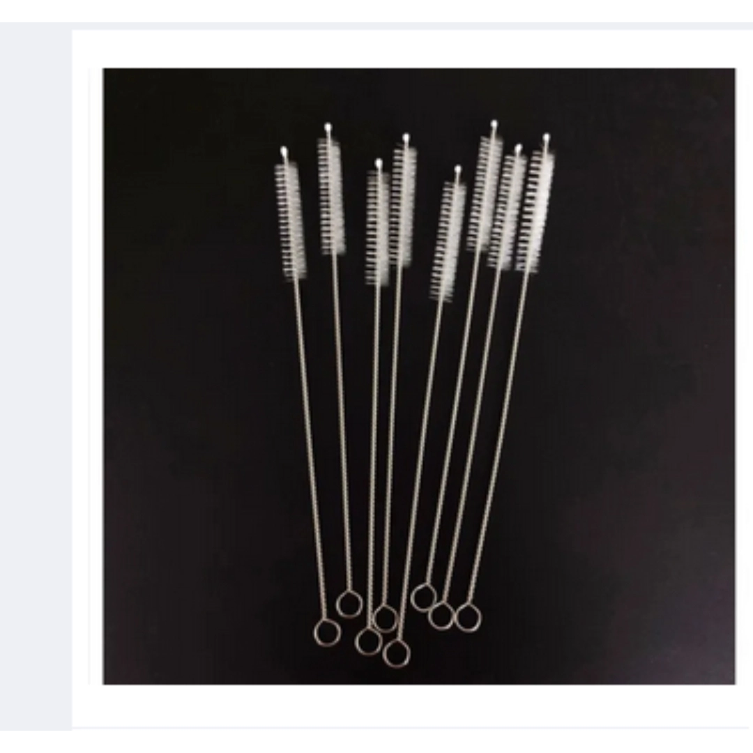 Stainless Steel Straw Cleaning Brush Narrow Pipe Cleaner Brush