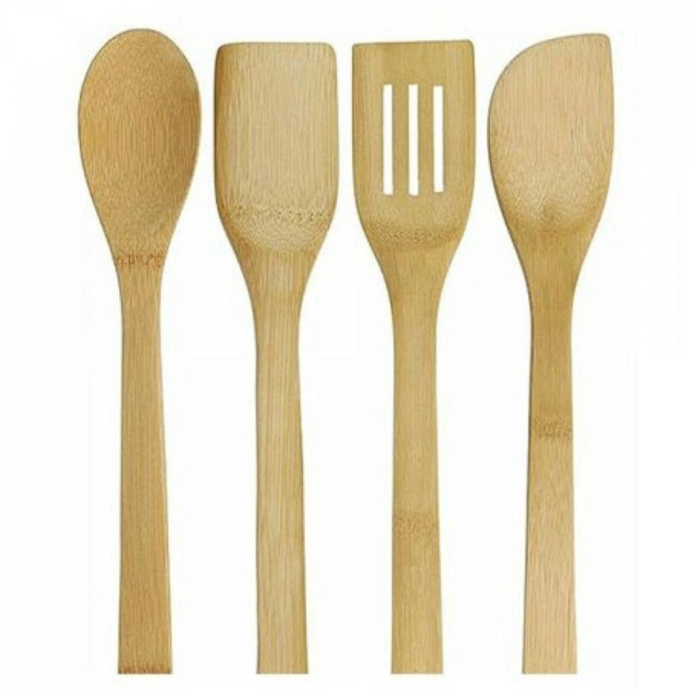 Bamboo Kitchen Spoon Set