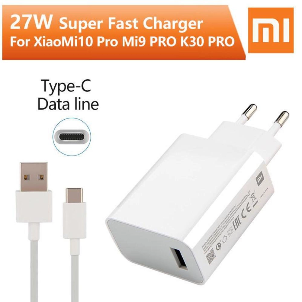 Xiaomi Fast Charger 27W QC 4.0 Turbo Quick Charge Adapter USB Type-C ...