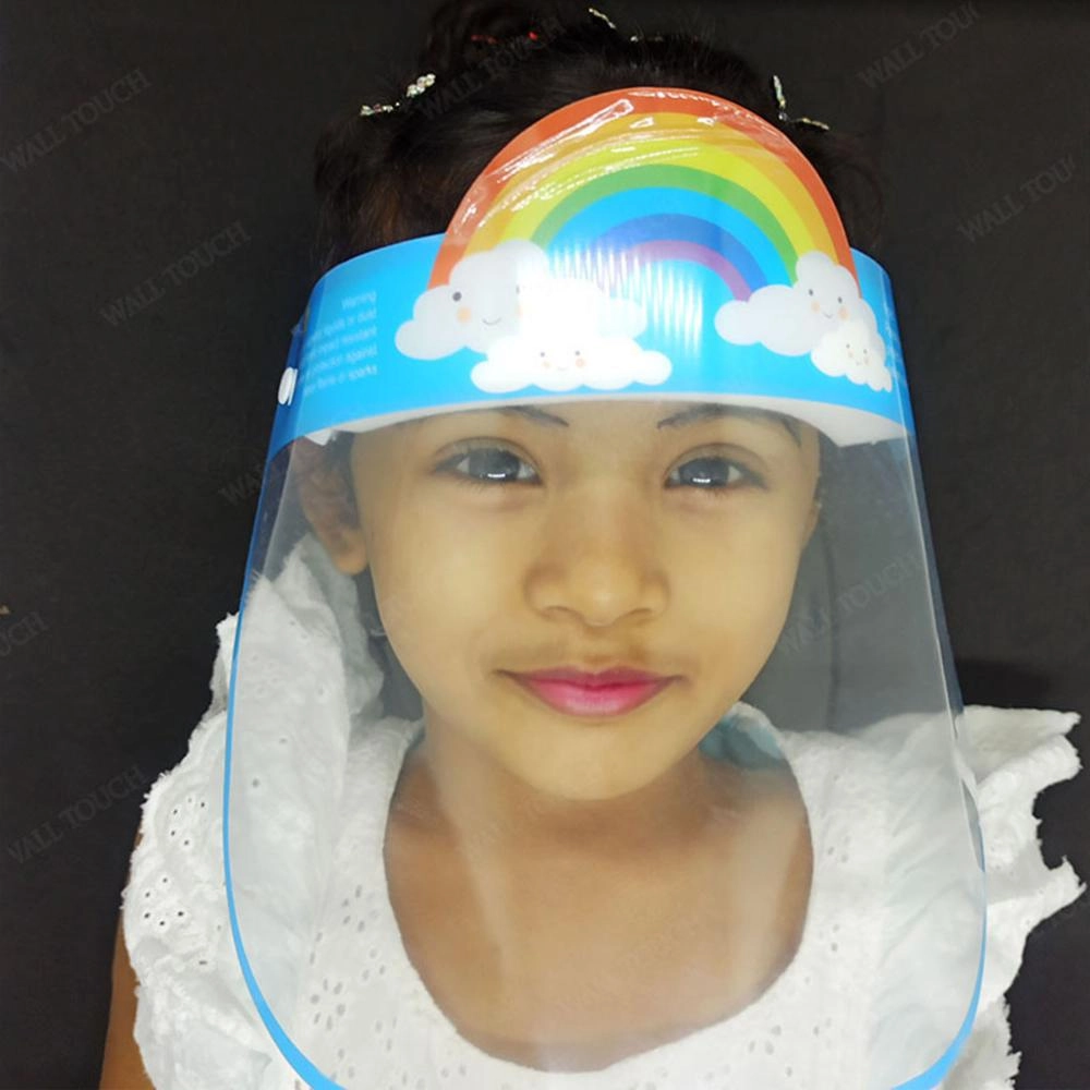 5 PCS Kid's Protective Facial mask Face Shield Dustproof Sand Saliva ...