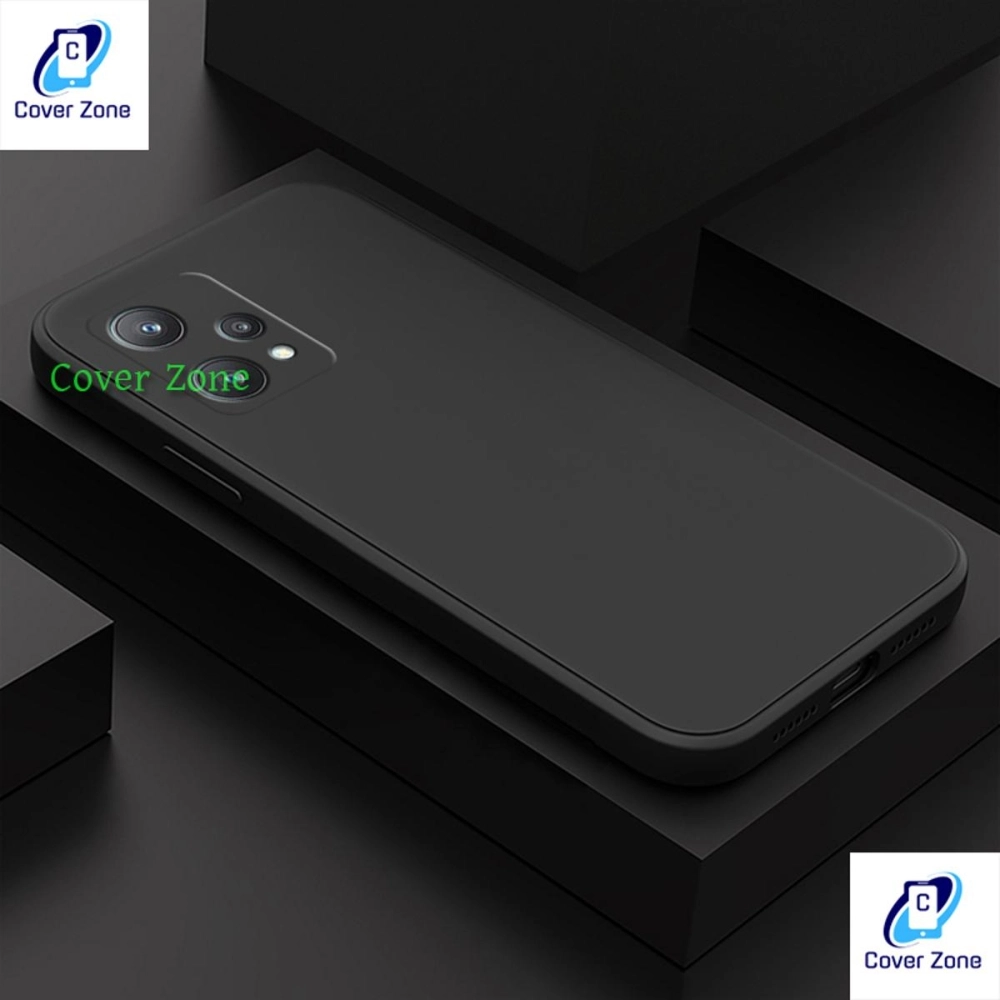 For Realme 9 Pro Heavy Strong Liquid Silicone Soft Gel Rubber ...