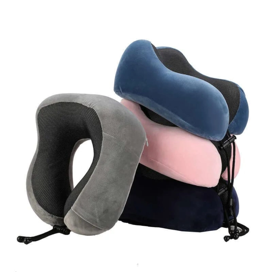 Travel Neck Pillow For Men- Travel Pillow For Flights - Memory Foam ...
