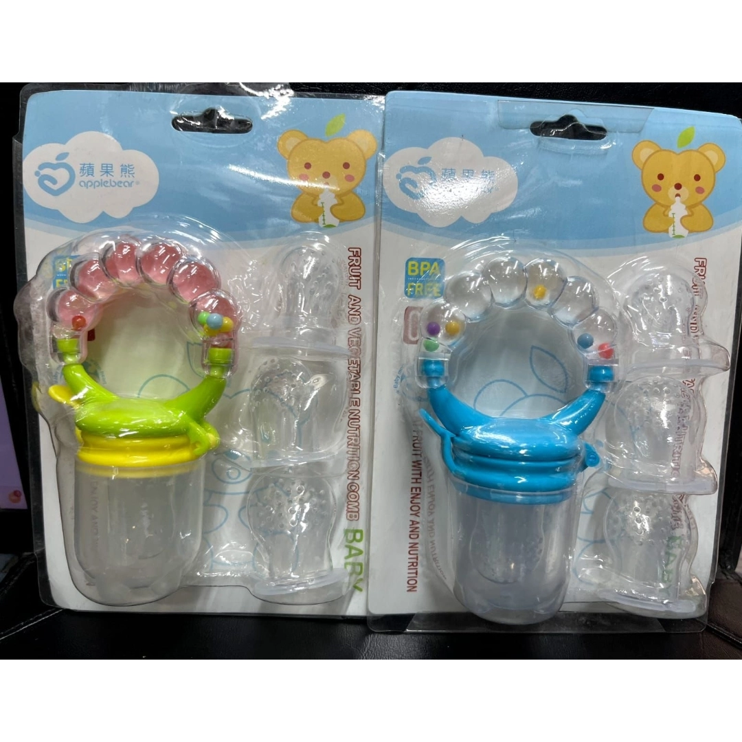 Baby Fruit Chusni with 3 Silicone Nipple CN -1pcs