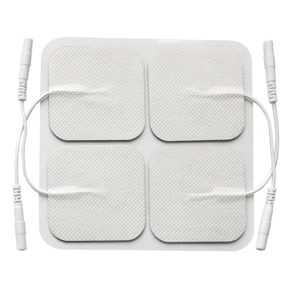 10 Pair 5X5Cm Electrode Pads For Electric Tens Acupuncture Digital ...