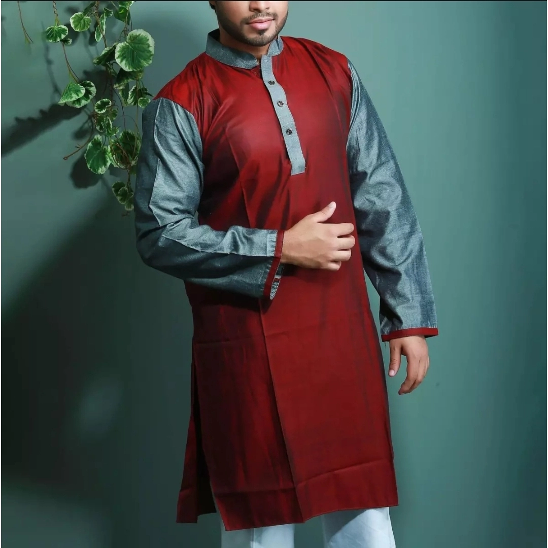 Menz Semi Long Punjabi