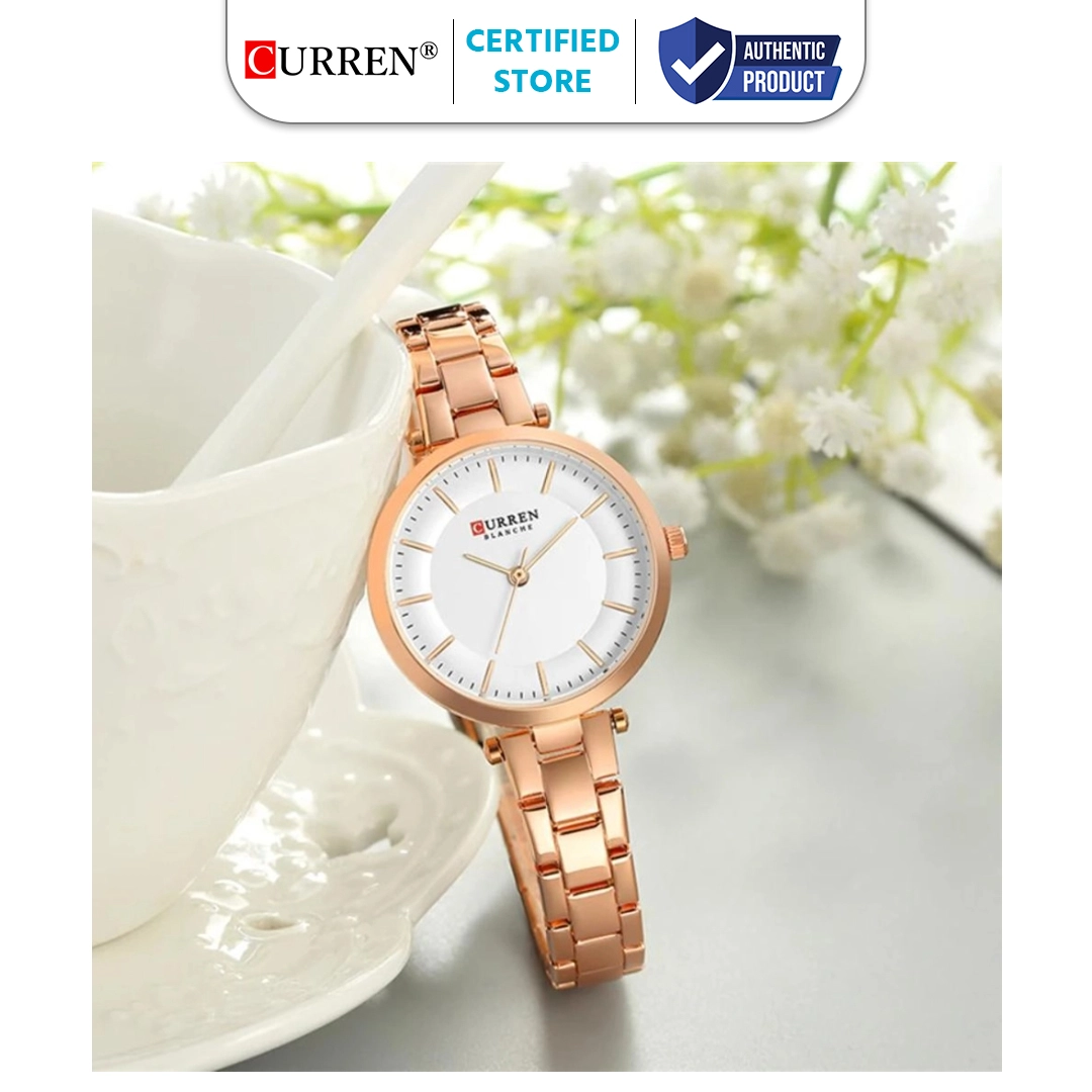 CURREN 9054 Metal Wristwatch Classy Fashion Clock Female Stainless ...