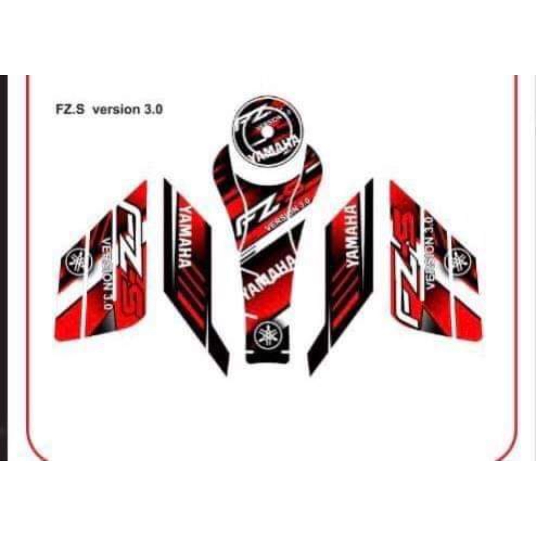 Yamaha FZ150i V3 Sticker FZ 150 Tank Pad Protector Motorcycle Bike Fuel ...