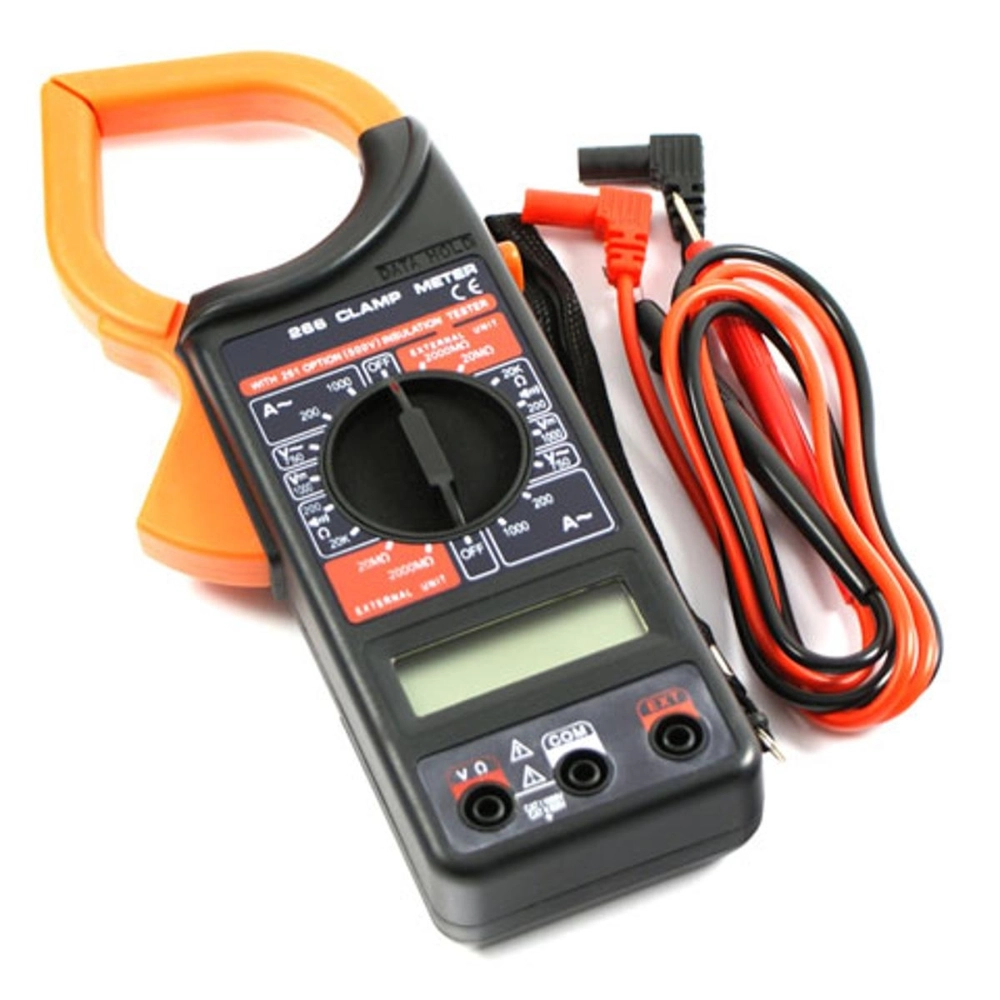 Digital Multipurpose Clamp Meter Dt-266 Digital Clamp Multi-meter For ...