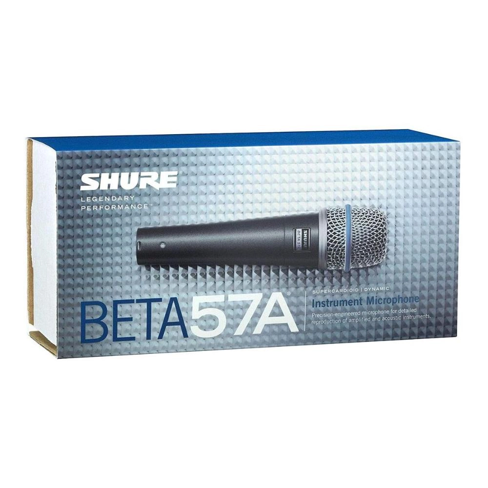 Shure BETA 57A® Supercardioid Dynamic Microhone with High Output ...