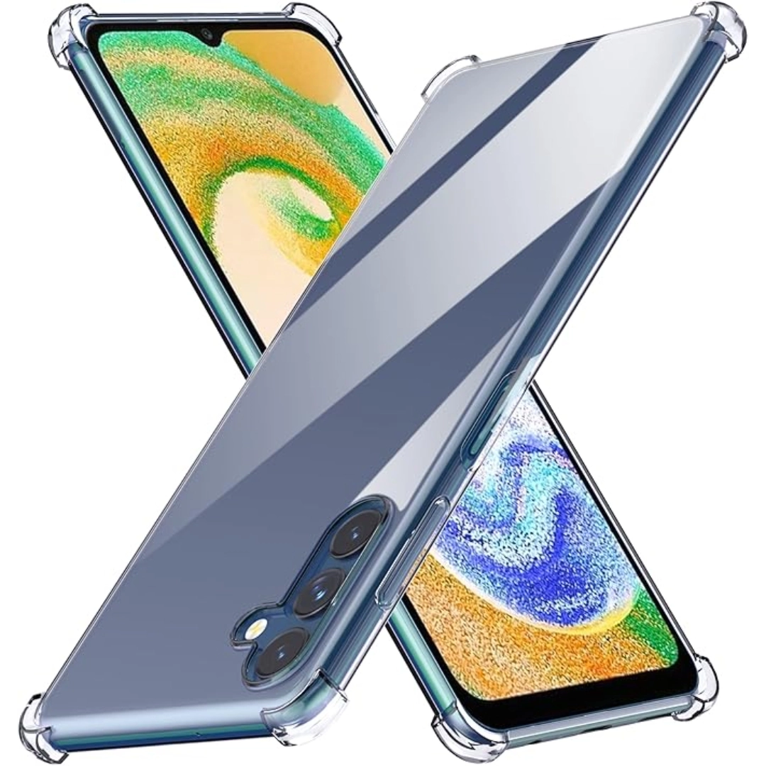 Samsung A04s Transparent TPU Case – Slim, Flexible & Shockproof Back ...