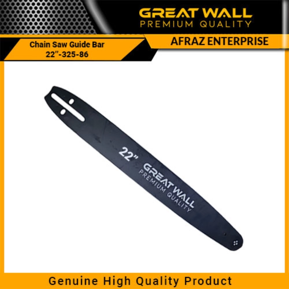 GASOLINE CHAIN SAW MACHINE GUIDE BAR GREAT WALL 22 INCH-325 -86