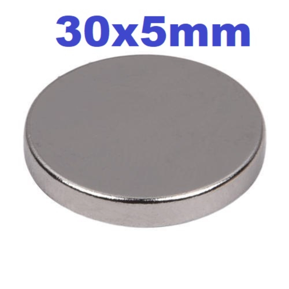30x5mm Disc Neodymium Magnet 30x5mm With Industrial Super Strong Rare ...