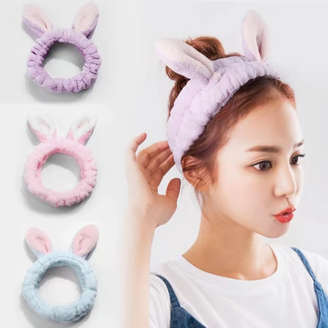 Hair Accessories Women Soft Elastic Makeup NY Ear Headband Hair Band ...