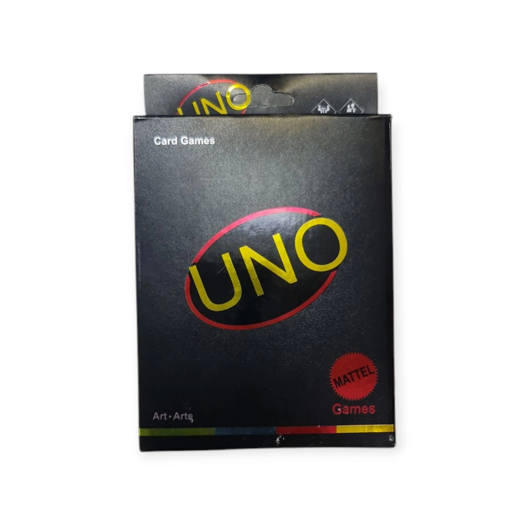 Uno Minimalista Special Edition Card Game Deck Black Black Uno Card Uno ...