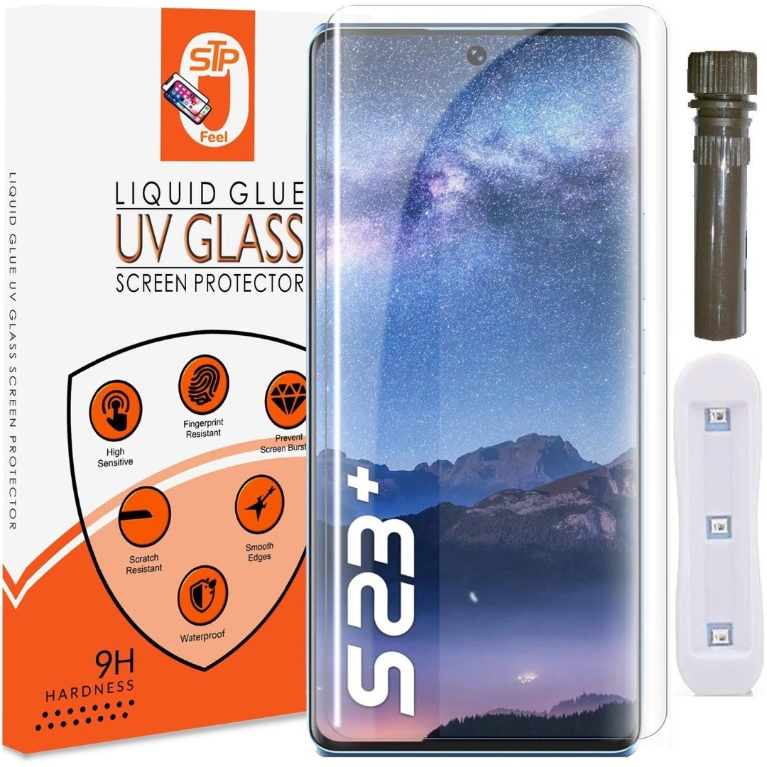 Itel S23 plus (A+ GRADE) Premium UV Tempered Glass Screen Protector ...