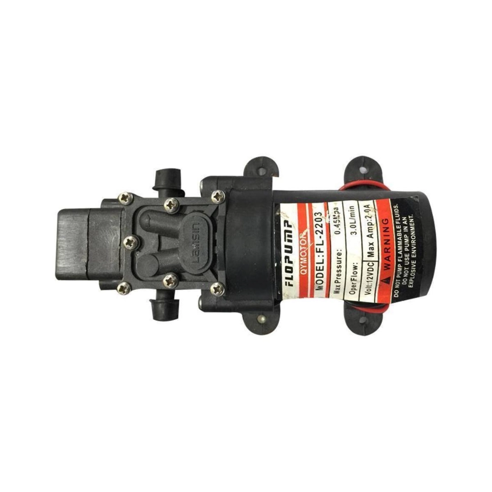 DC 12V 60W High Pressure Water Pump Automatic Switch 5L/min Pump ...