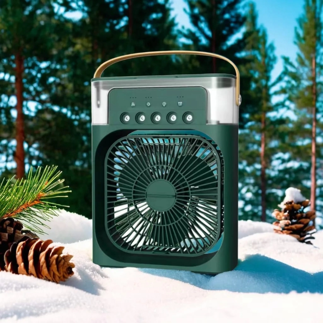 Portable Fan Air Conditioners USB Electric Fan LED Night Light Water ...