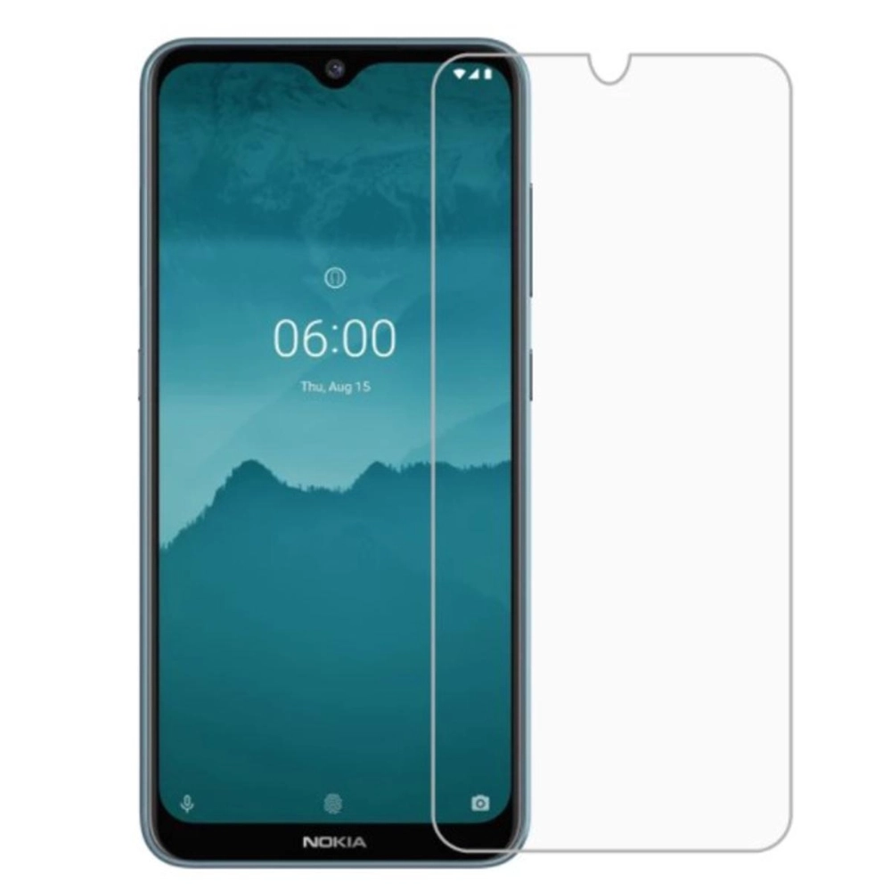 2Pcs Glass For Nokia 6.2 Screen Protector Full Water Color Transparent ...