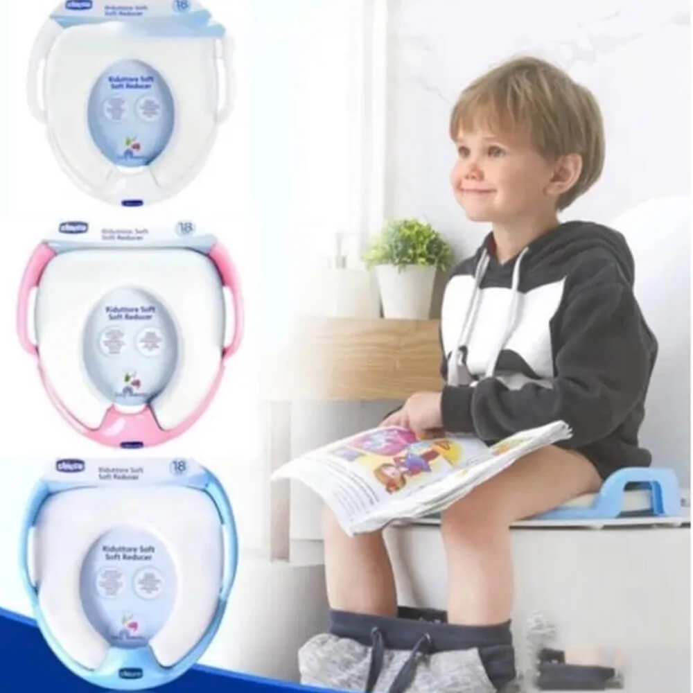 Soft Baby Comod/Toilet Seat Potty Trainer Safe Hygiene