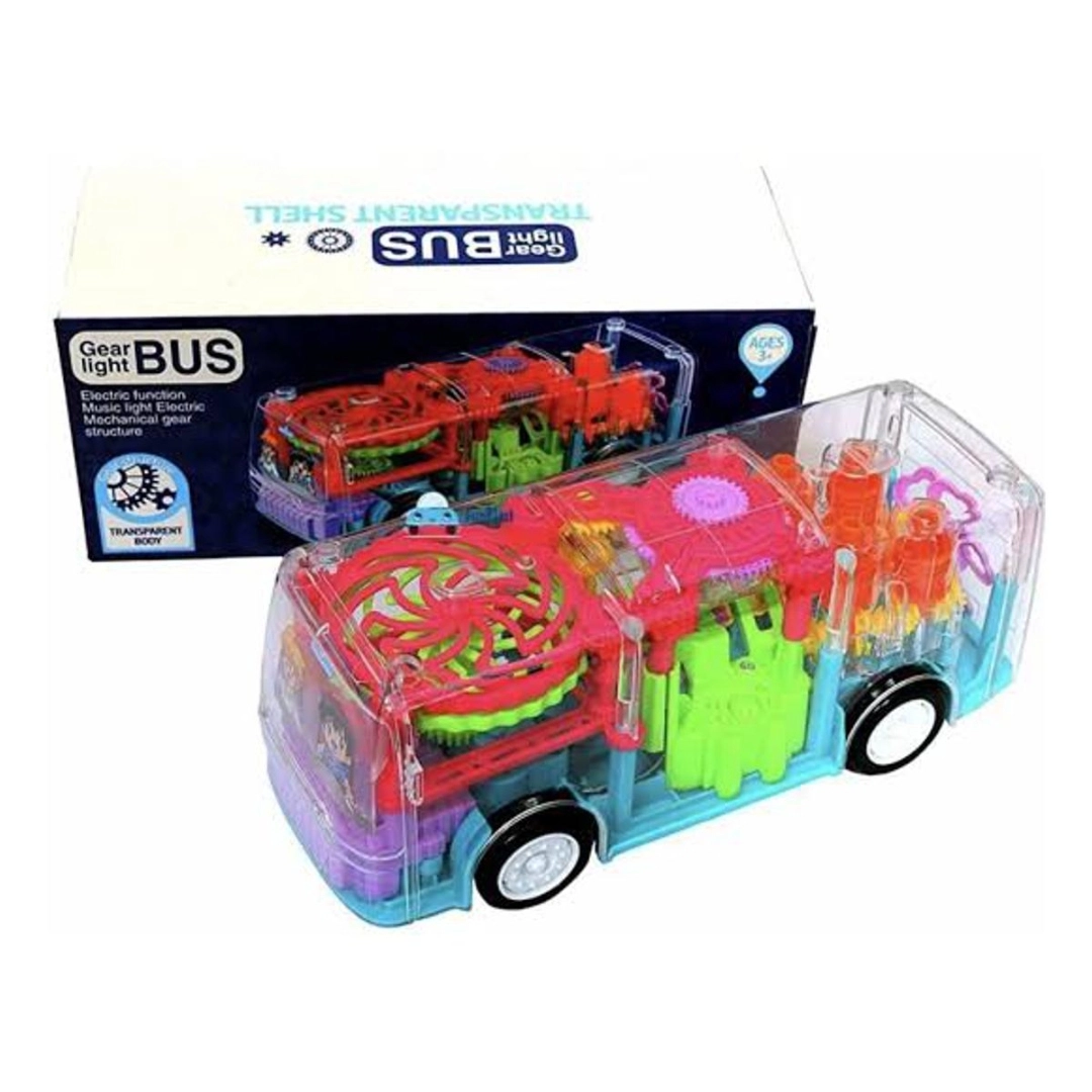 Transparent Musical Concept Racing Bus With 3D Flashing Led Light ...