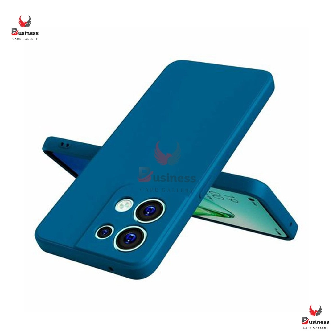 For Infinix Smart 7 Heavy Strong Liquid Silicone Soft Gel Rubber ...