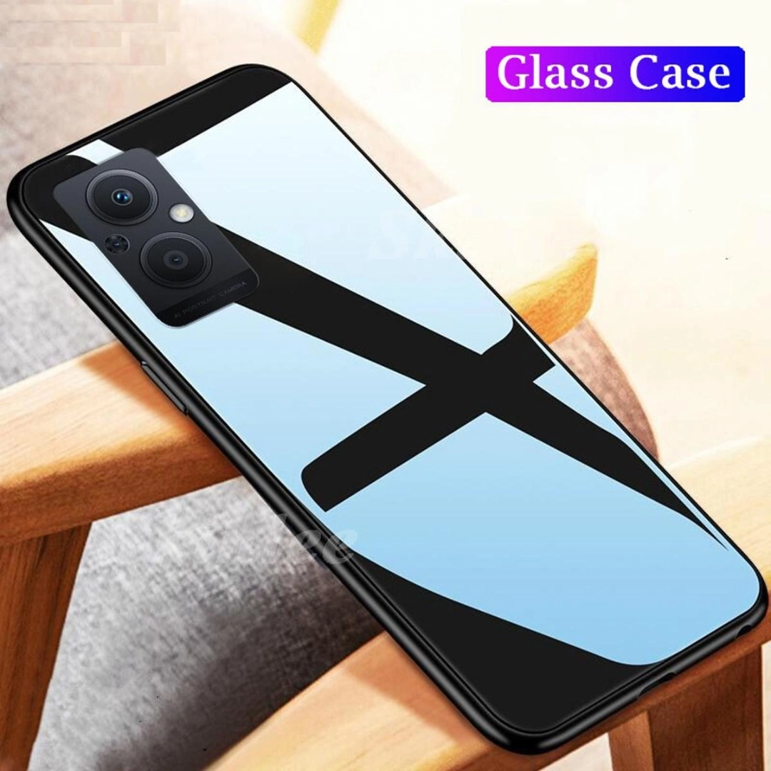 Oppo F21 Pro 5G Premium Quality Glass Case Back Cover - Phone Back Cover