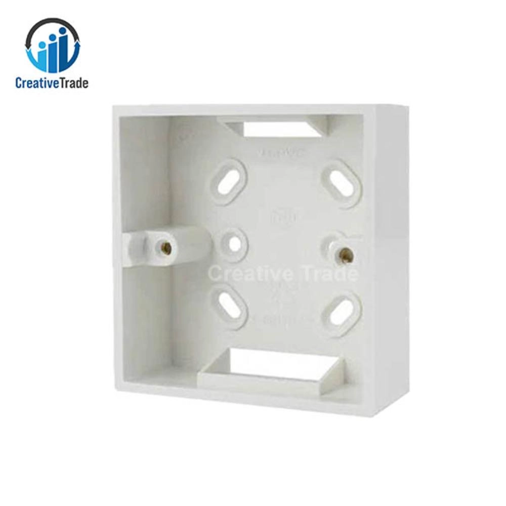Single Gang PVC Back Box For Gang Switch, Gang Socket