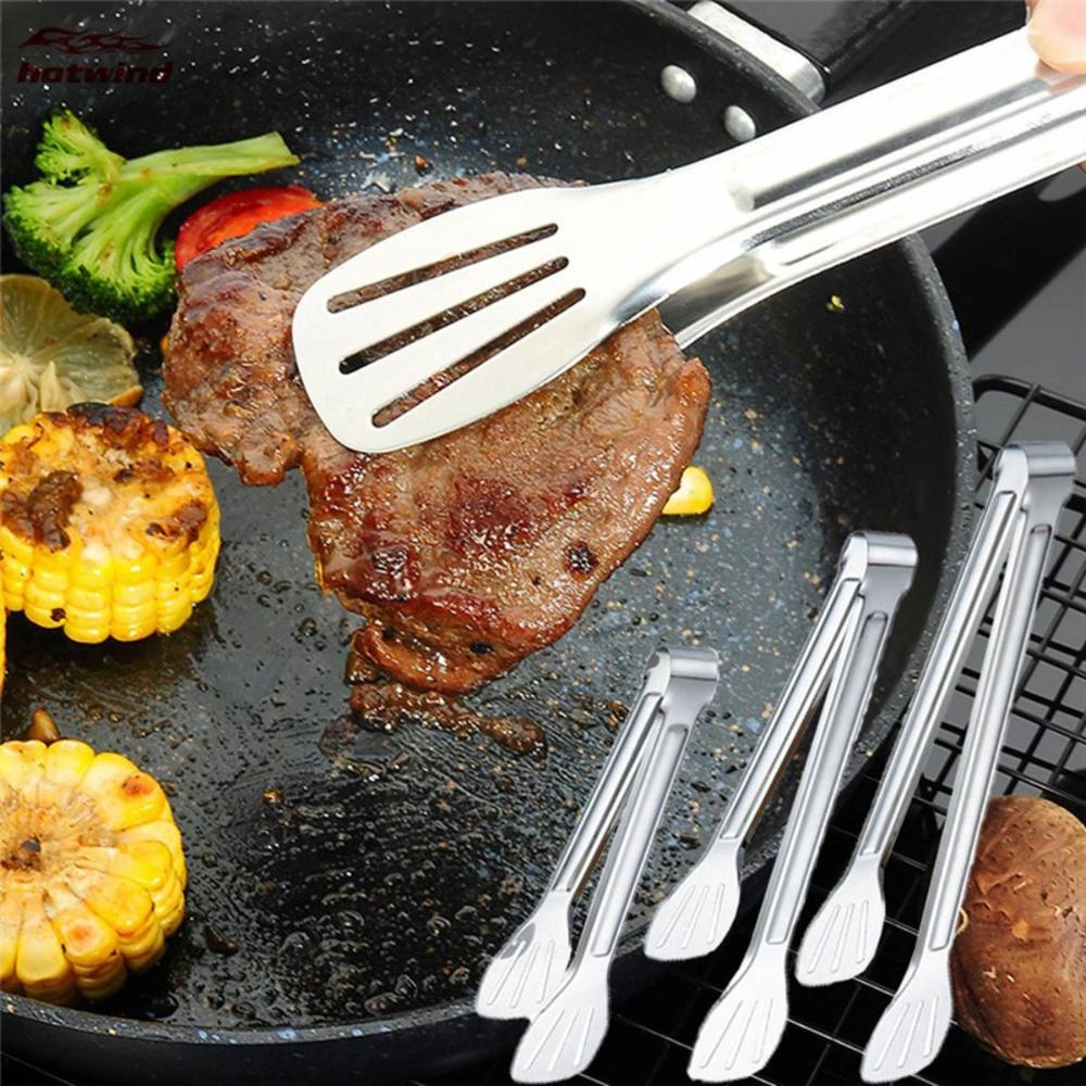Precision and Style Combined: Stainless Steel Cooking Tong Clip Clamp ...