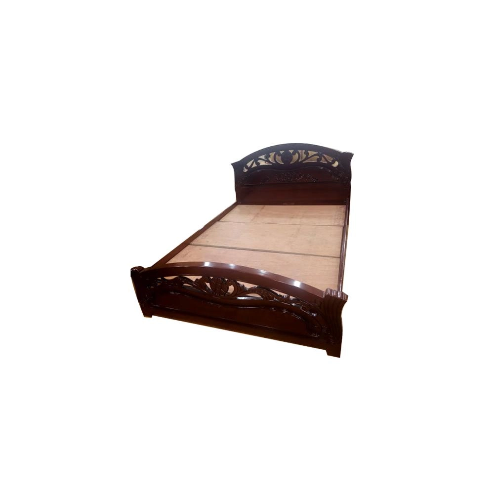Malaysian process wood Double Bed-Tetul Color
