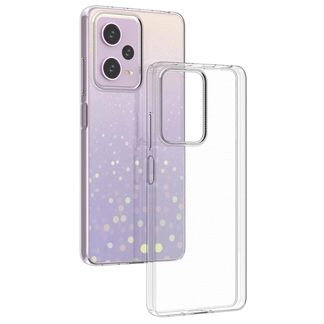 Xiaomi Redmi Note 12 pro 5G Transparent Soft & Flexible TPU Mobile Back ...
