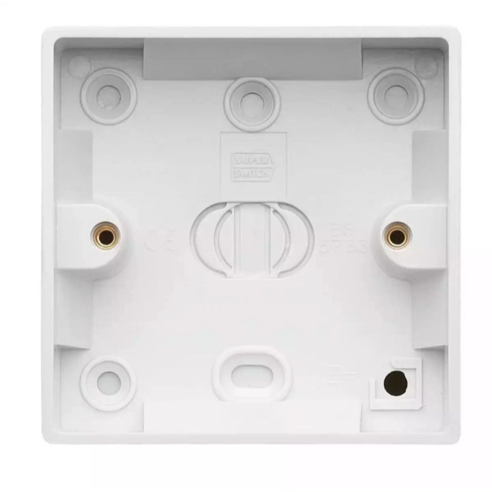 Single plate plastic back box for gang switch universal PVC gang switch ...