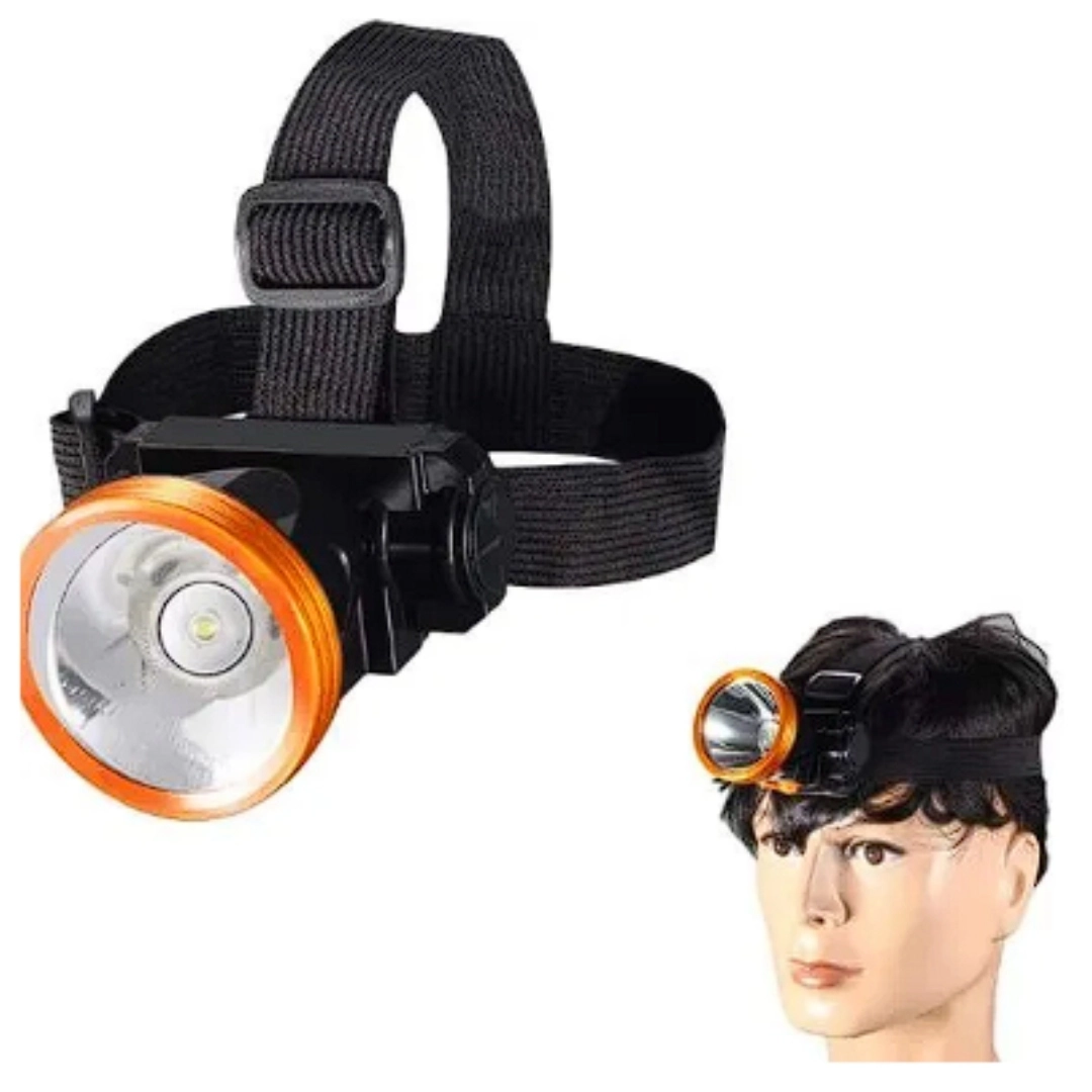 High Power LED Headlamp Rechargeable Headlight Built-in 18650 Battery ...