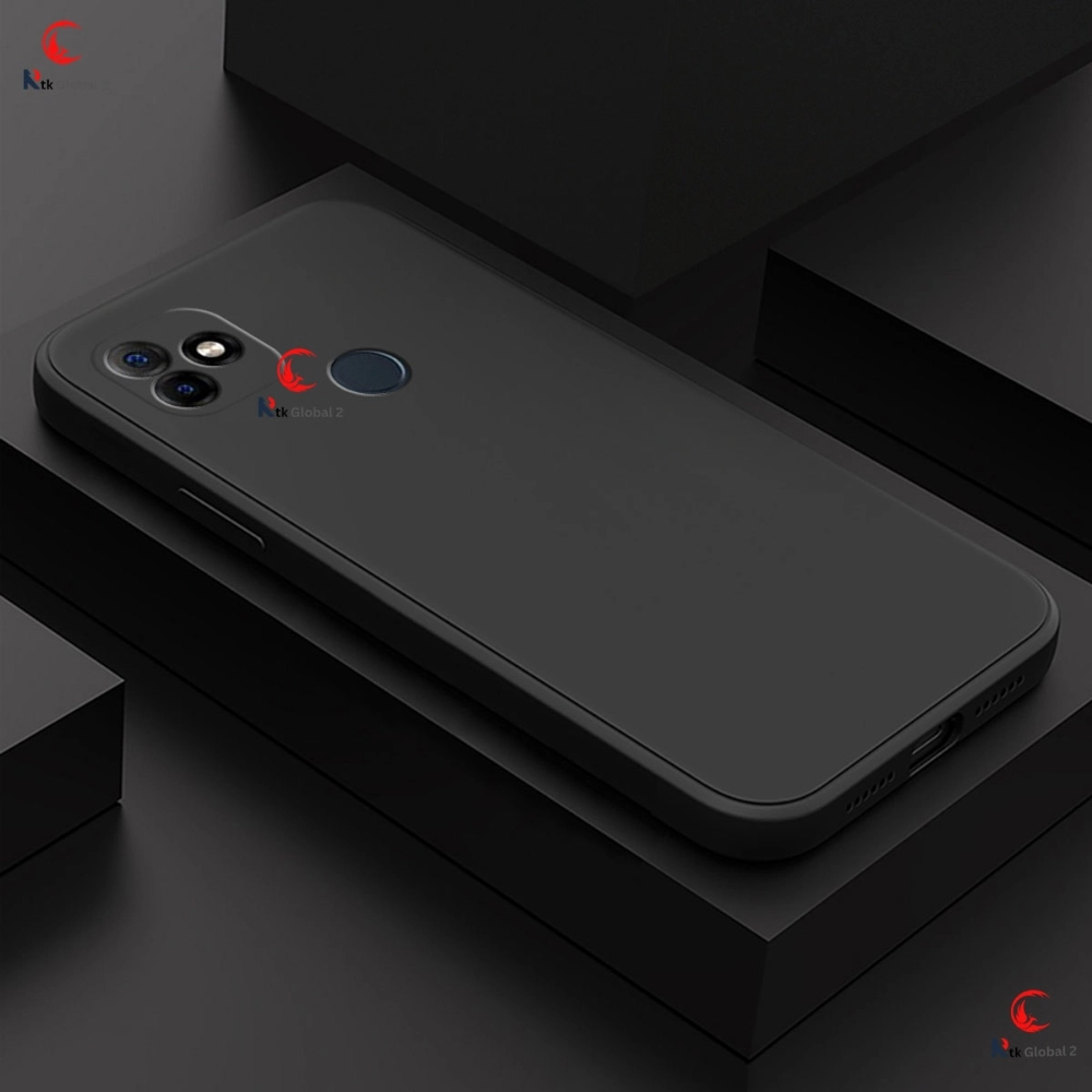 For Itel Vision 1 Plus Silicone Phone Case Back Cover Simple Candy ...