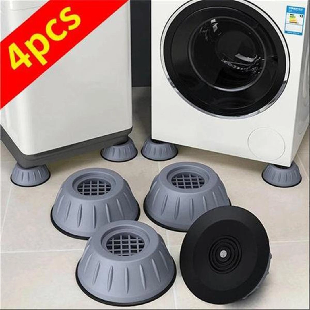 4Pcs Anti-Vibration Rubber Feet Pads - Non-Slip Washing Machine & Dryer ...