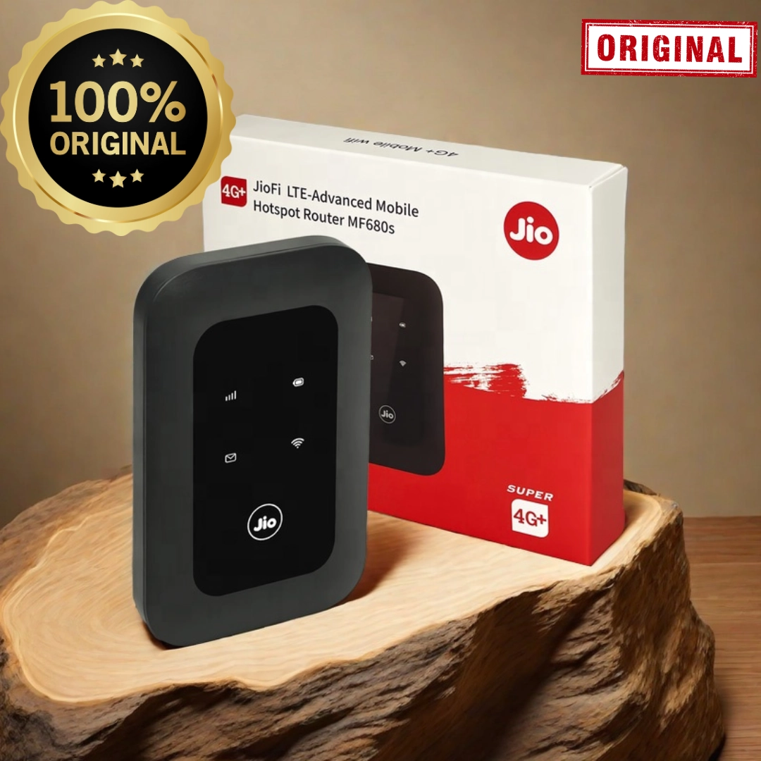 JIO 4G+ Wifi Airport pocket Router Hotspot Router MF680s with Battery