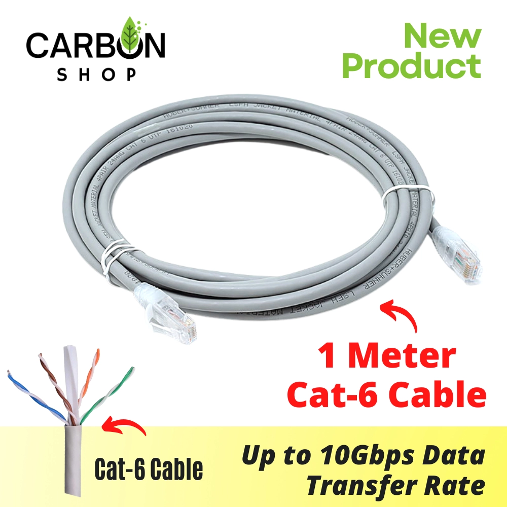 1 Meter Cat6 Cable High-Performance Gigabit Ethernet Cable – CCA Copper ...