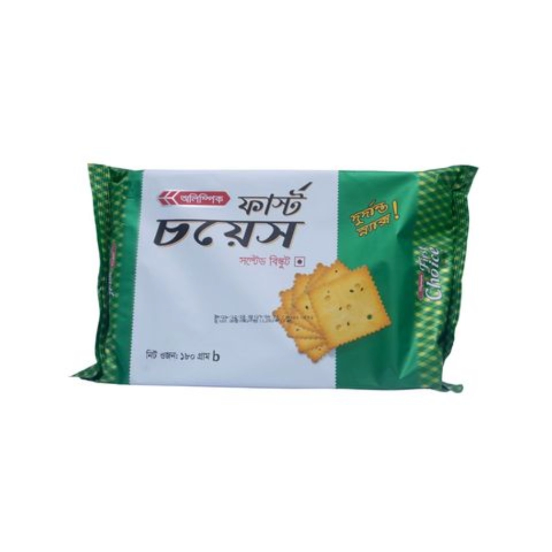 Olympic First Choice Salted Biscuits – 180g