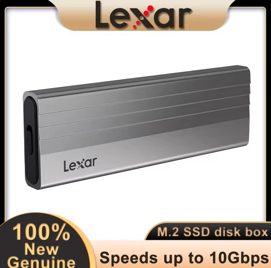 Lexar E300 M.2 SSD Enclosure M.2 SSD Enclosure USB 3.2 Gen 2 Type C ...
