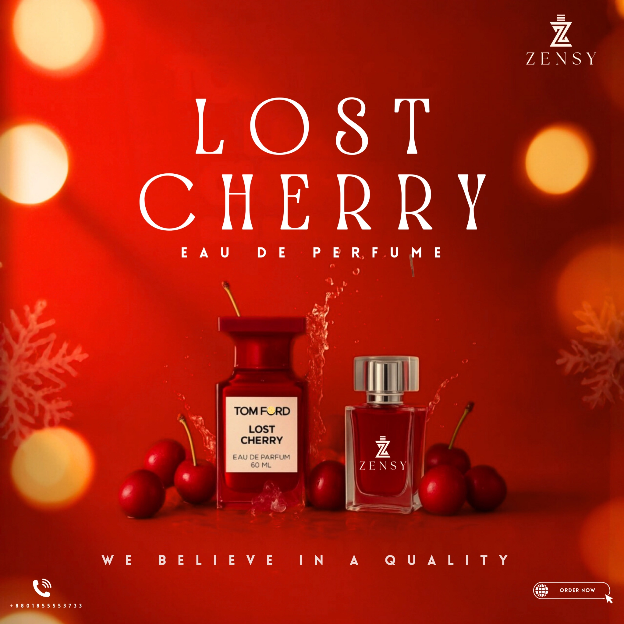 Tom Ford Lost Cherry perfume | premium Quality 1:1 Gread | Made in France