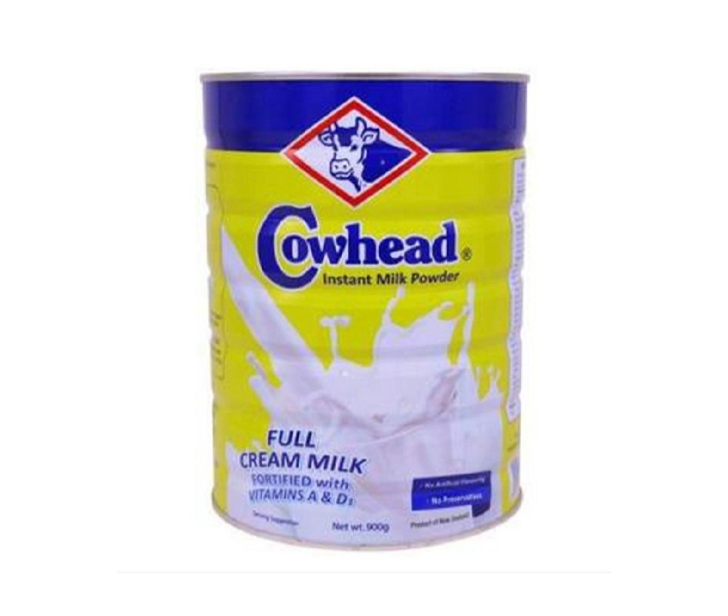 Cowhead Full Cream Inst Milk Powder 900 gm
