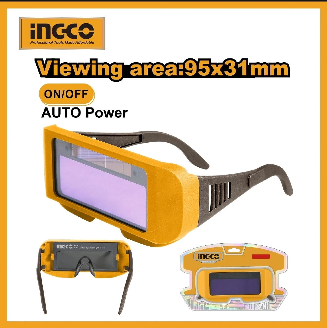 INGCO AUTO-DARKENING WELDING GLASSES AHM111