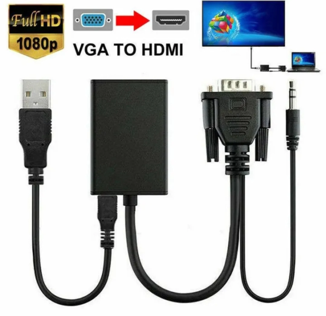 VGA to HDMI converter, which allows you to connect devices with a VGA ...