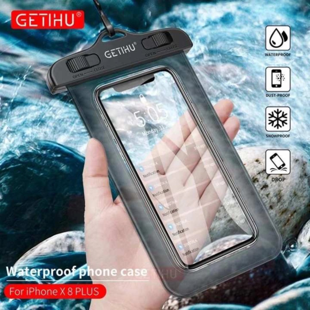 Waterproof Case for Phone Underwater Snow Rain forest Transparent Dry ...